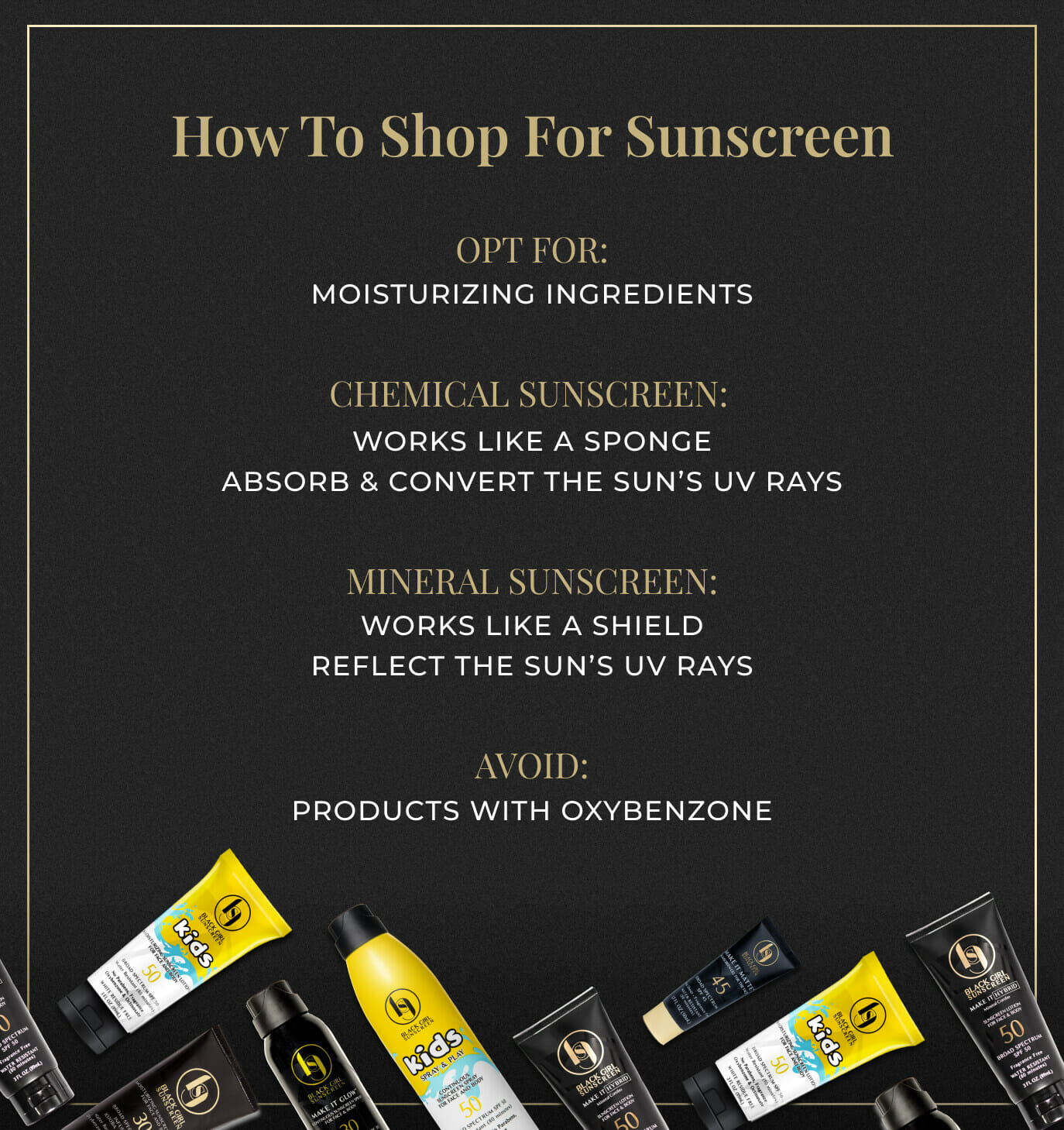 Sunscreen 101: Chemical Sunscreen Safety & What to Look For | Black ...
