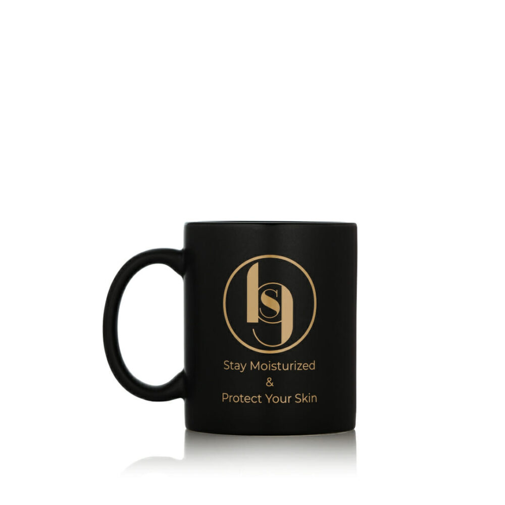 BGS Matte Black Mug | Black Girl Sunscreen