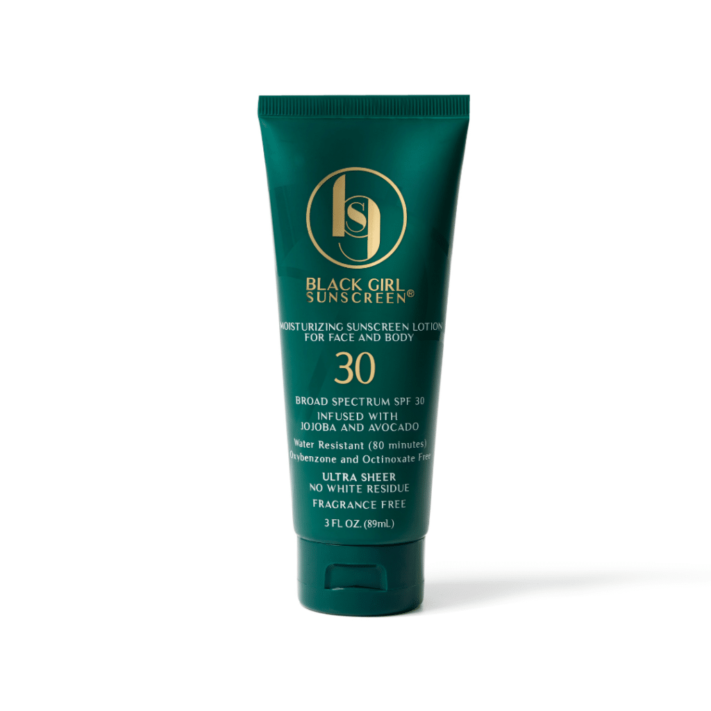 Black Girl Sunscreen SPF 30 - Moisturizing, No White Cast Sunscreen for ...